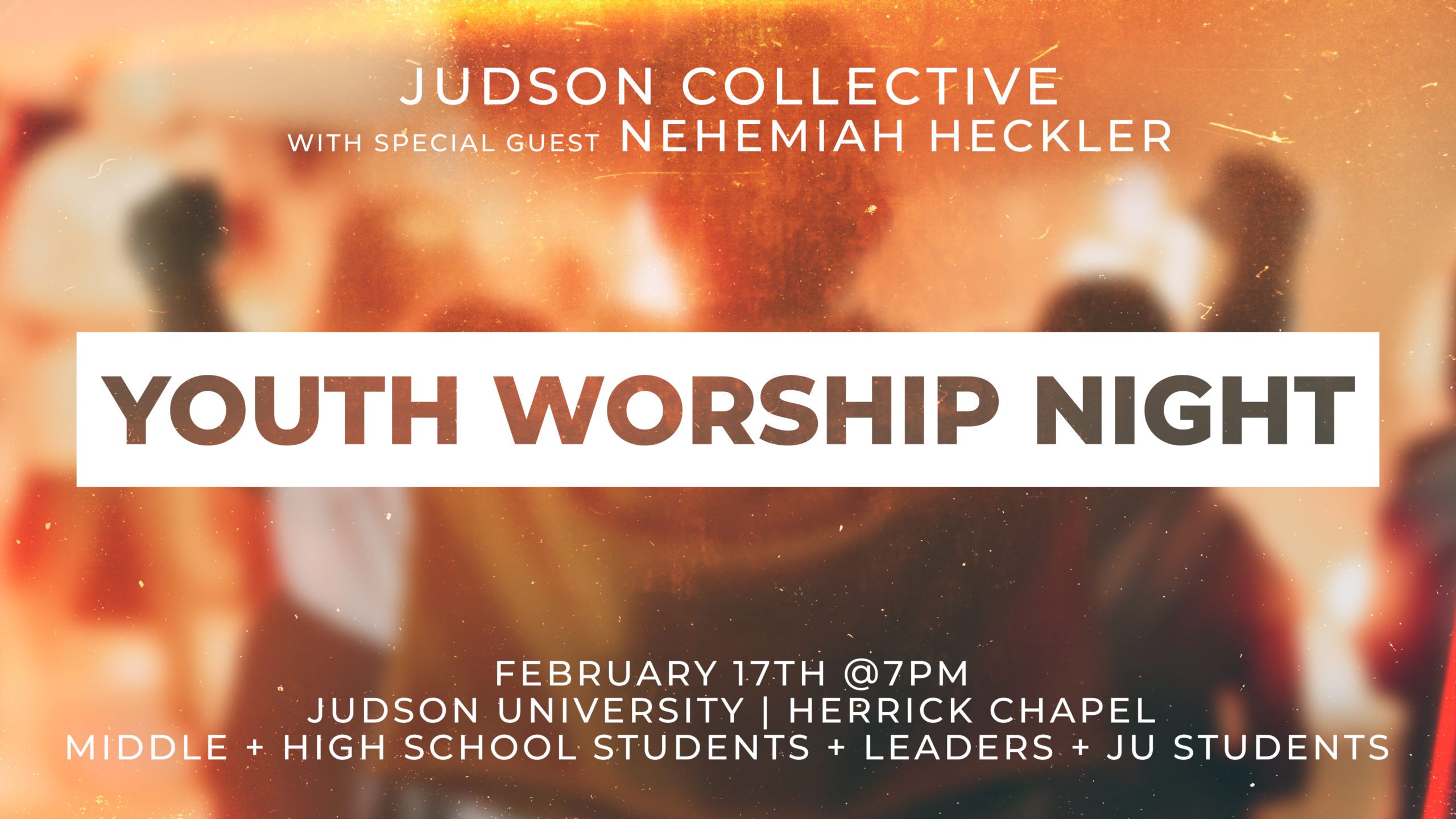 Youth Worship Night Planned With DCWPA Admissions Event | Judson University
