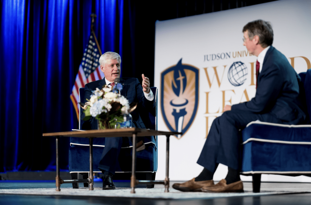 The Right Honourable Stephen J. Harper Inspires at Judson University’s ...